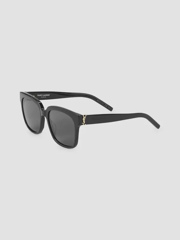 Saint Laurent 54mm Square Sunglasses - Black