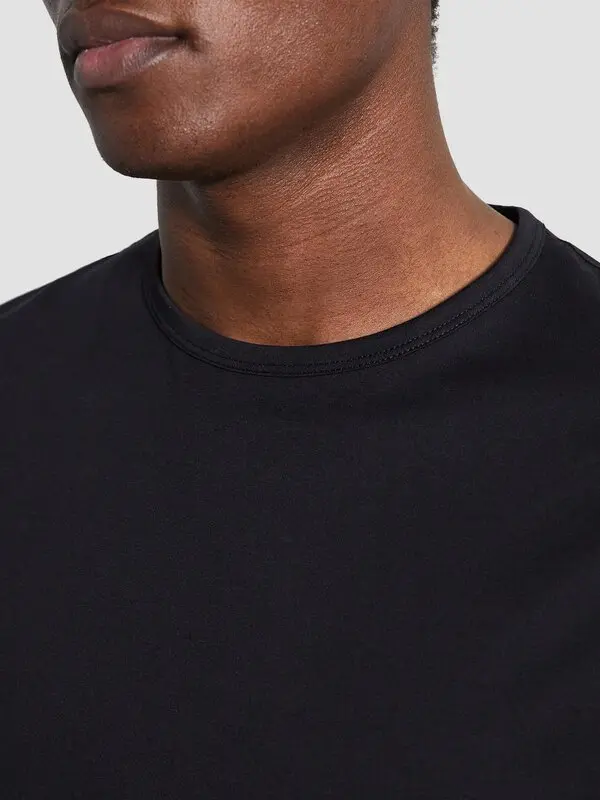 Theory Precise Luxe Cotton T-shirt - Black