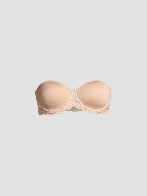 Simone Perele Caresse Strapless Bra - Rose