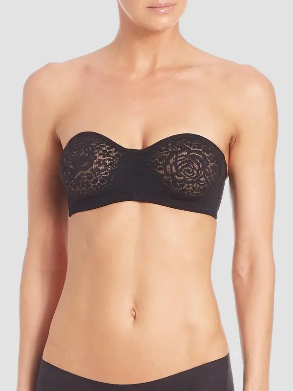 Wacoal Halo Lace Strapless Bra - Black
