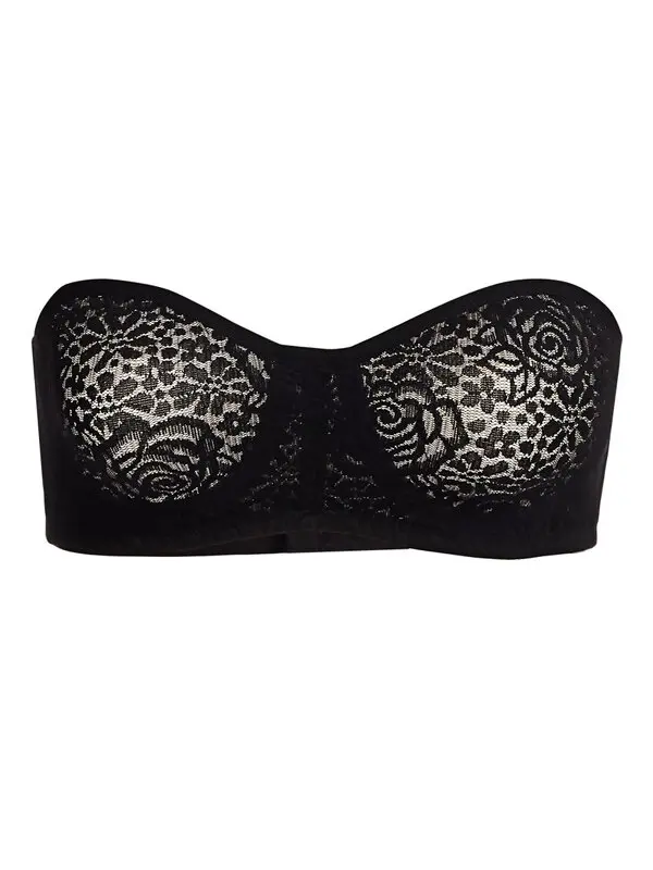 Wacoal Halo Lace Strapless Bra - Black