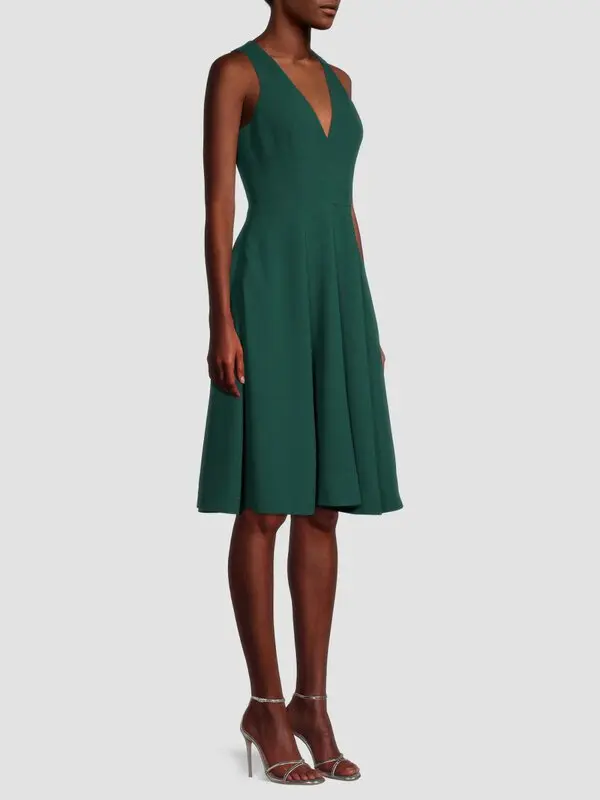 Dress The Population Catalina Fit & Flare Dress - Pine