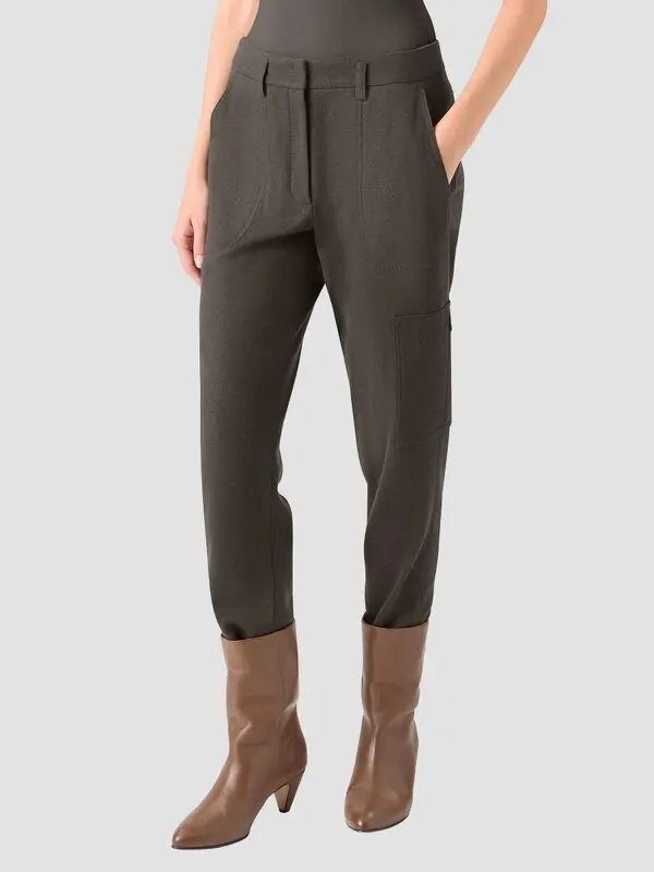Akris Milla Wool Cargo Pants