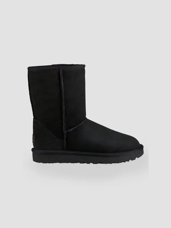 UGG S Classic Heritage Short Ii Suede Boots - Black