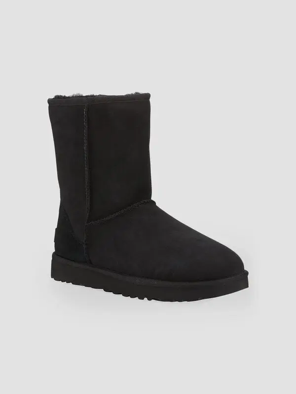 UGG S Classic Heritage Short Ii Suede Boots - Black