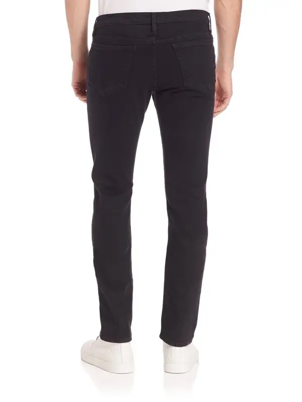 FRAME L'homme Skinny Jeans - Black