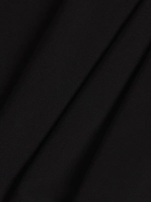 Norma Kamali One Shoulder Fishtail Dress