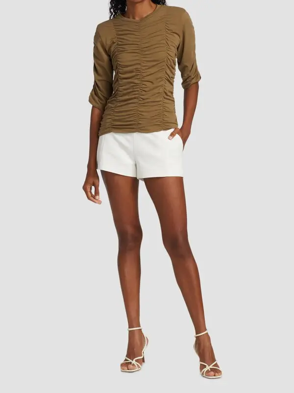 Ramy Brook Benson Shorts - Ivory