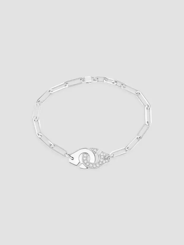 DINH VAN Ottes R12 18k & Diamond Chain Bracelet/7