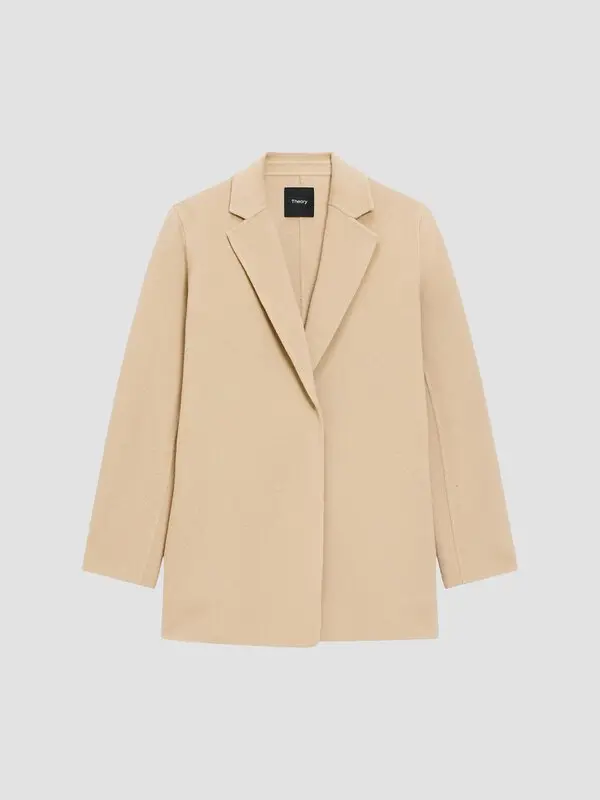 Theory Clairene Wool-cashmere Blazer