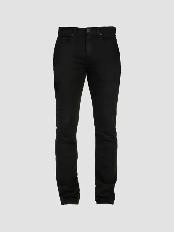 Paige Federal Stretch Slim-straight Jeans - Black Shadow