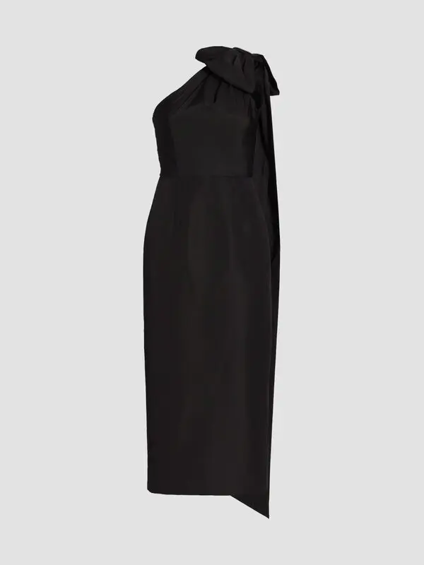 Alexia Maria Anne Silk Faille Dress