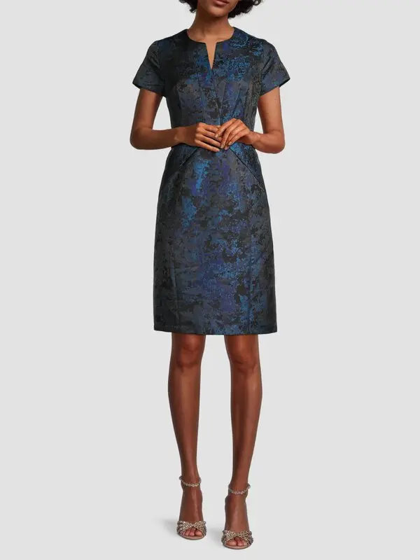 Shani Jacquard Sheath Dress