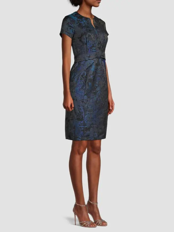 Shani Jacquard Sheath Dress