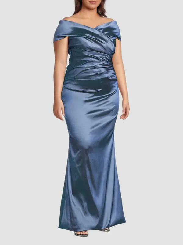 Rickie Freeman For Teri Jon Taffeta Gown