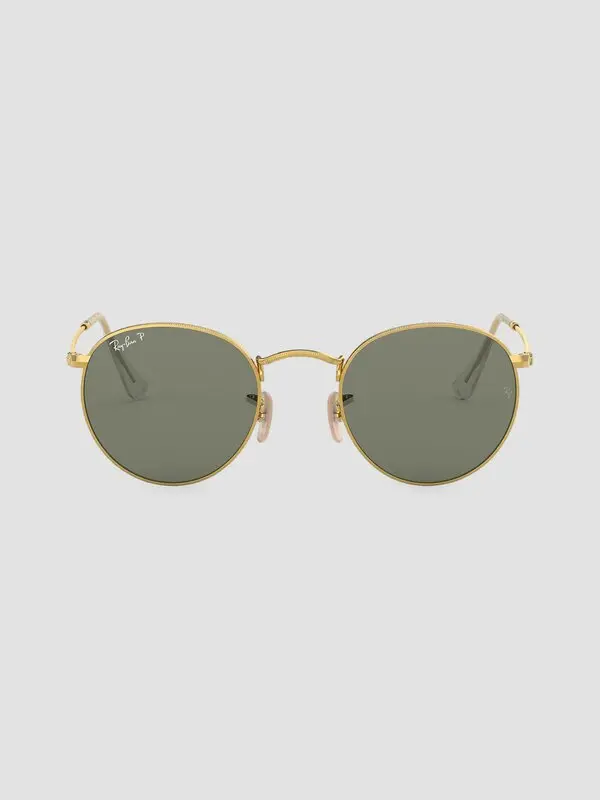 Ray-ban Rb3447 50mm Round Sunglasses - Dark Green