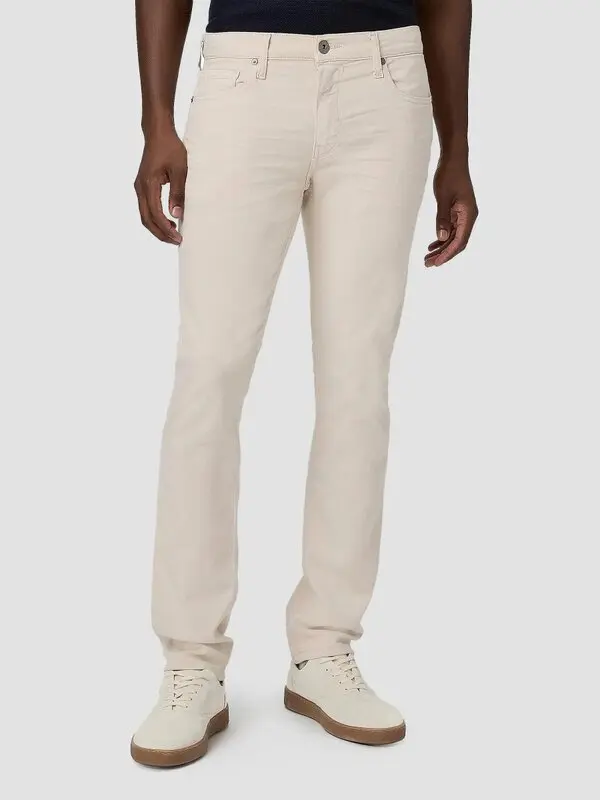 Paige Lennox Slim-fit Jeans - Sea Shell