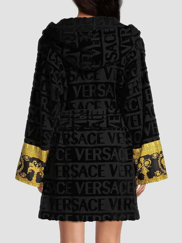 Versace Monogram Bathrobe