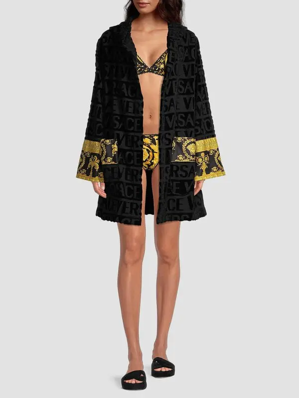 Versace Monogram Bathrobe
