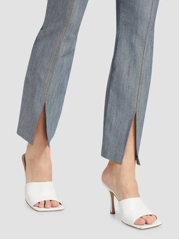 Cinq À Sept Laurie Stretch Flared Pant - Light Indigo
