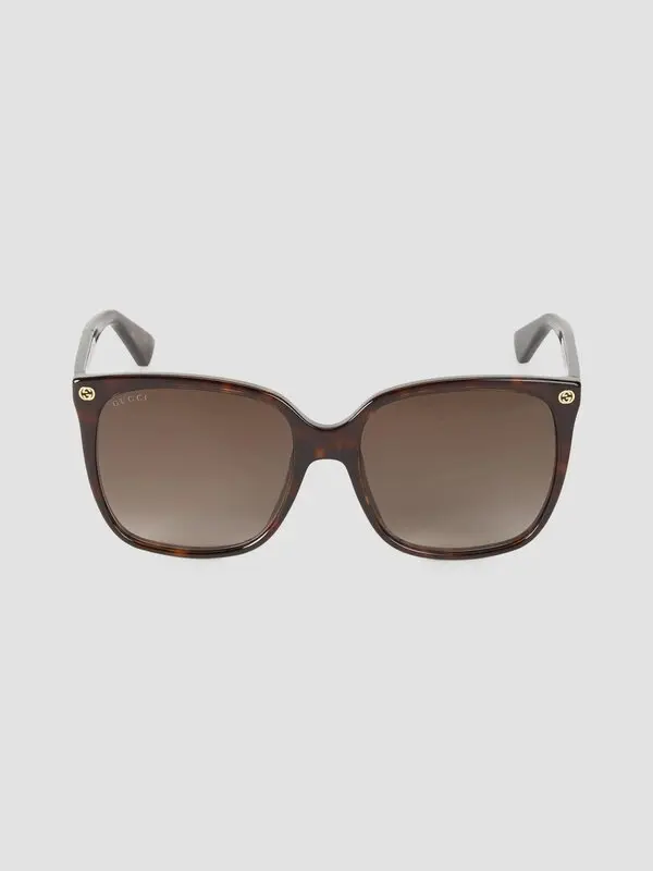 Gucci 57mm Square Sunglasses