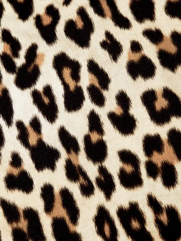 Alice + Olivia Delora Leopard Bodycon Dress - Textured Leopard