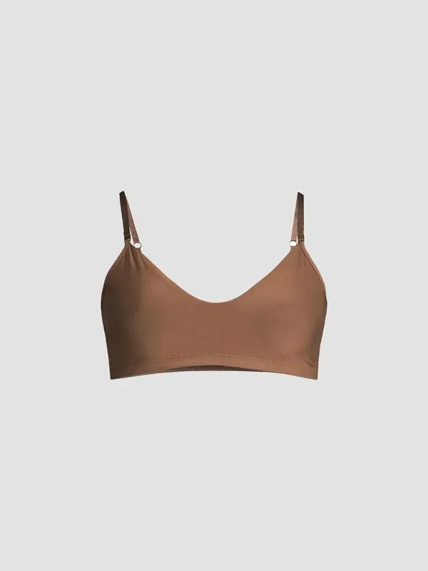 Commando Butter Bralette - Cinnamon