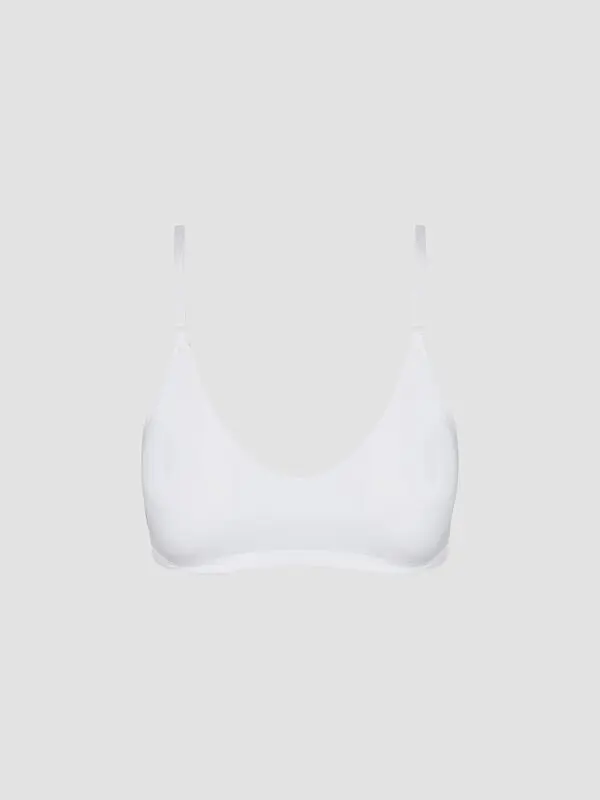 Commando Butter Bralette - White
