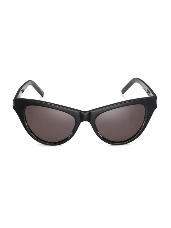 Saint Laurent 54mm Cat-eye Sunglasses - Black