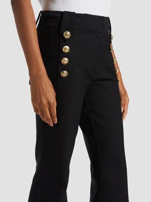 Derek Lam 10 Crosby Robertson Flare Pants - Black