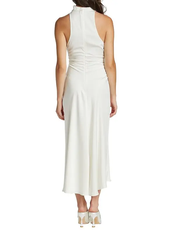 A.L.C. Inez Satin Halter Dress