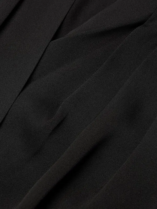 Kobi Halperin Mila Sleeveless Silk-blend Blouse - Black