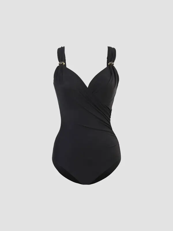 Miraclesuit Razzle Dazzle Siren One-piece Swimsuit - Black