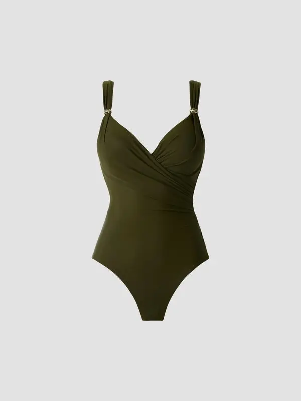 Miraclesuit Razzle Dazzle Siren One-piece Swimsuit - Nori