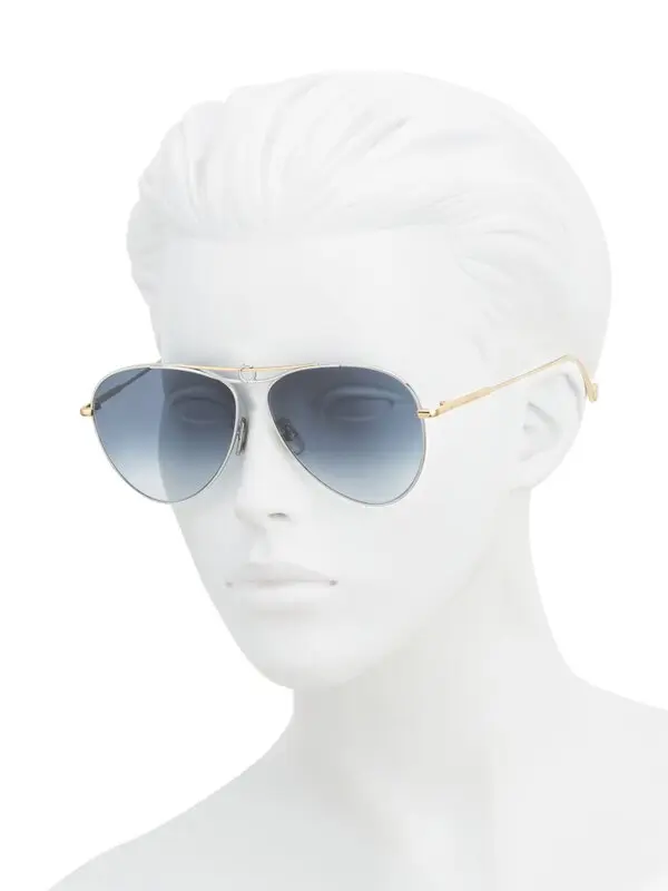 Loewe 61mm Aviator Sunglasses
