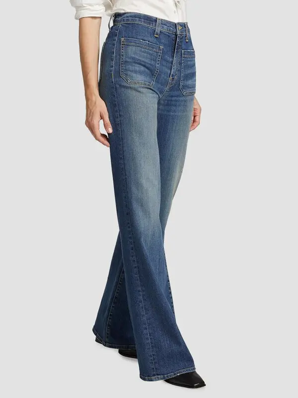 NILI LOTAN Florence High-rise Boot-cut Jeans - Classic Wash