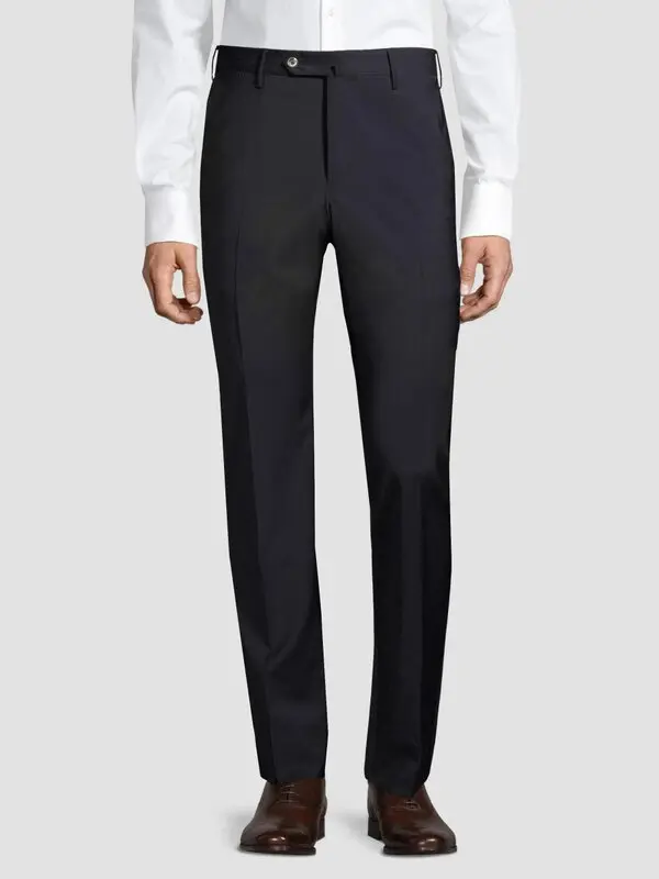 PT TORINO Traveller Slim-fit Performance Wool Trousers - Navy