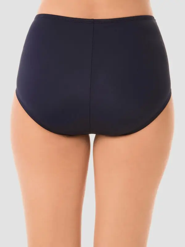 Miraclesuit Norma Shirred Hi-rise Bikini Bottom