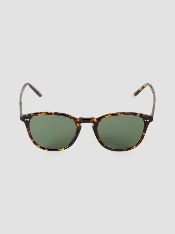 Oliver Spencer Forman 51mm Square Sunglasses - Brown Tortoise