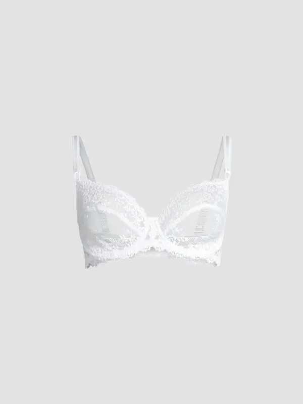 Wacoal Embrace Lace Underwire Bra - White