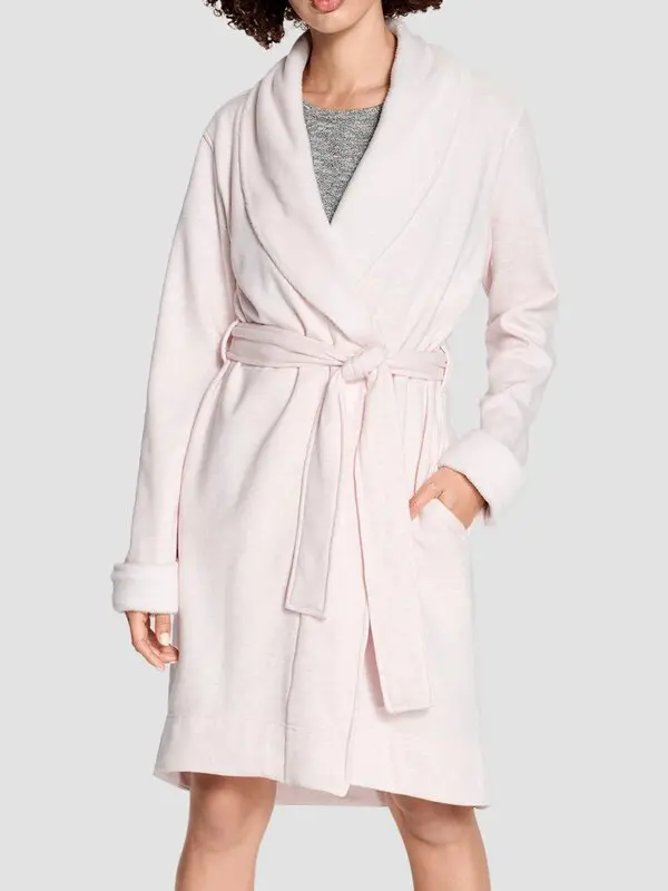 UGG Blanche Ii Fleece Robe - Seashell Pink