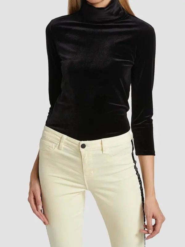 L'Agence Aja Knit Turtleneck Sweater