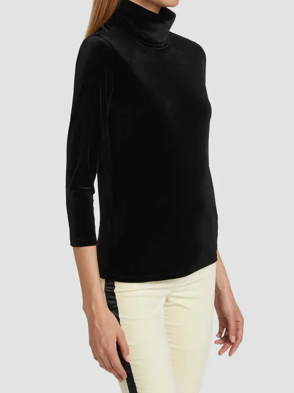 L'Agence Aja Knit Turtleneck Sweater