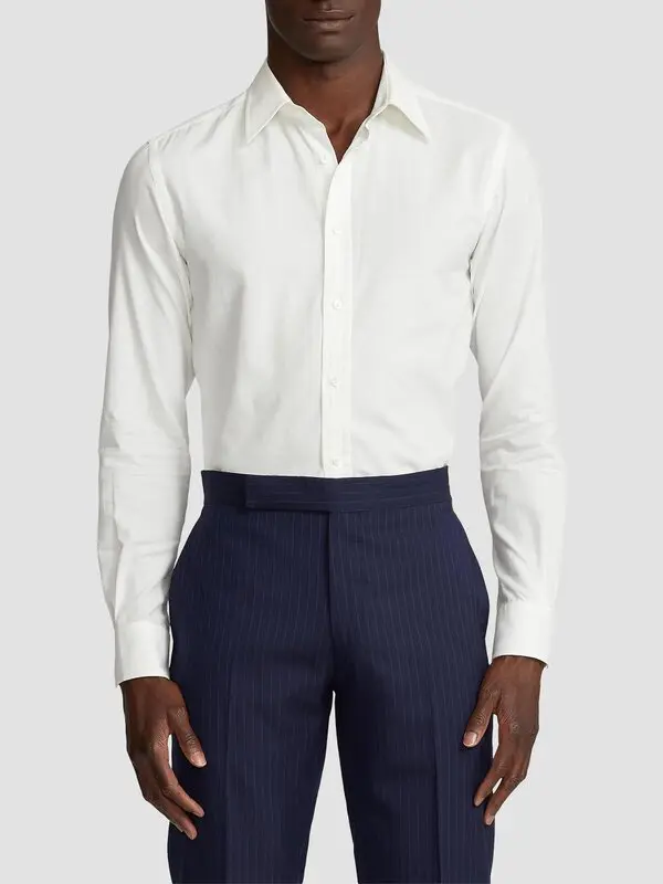 Ralph Lauren Purple Label Aston Dress Shirt - White