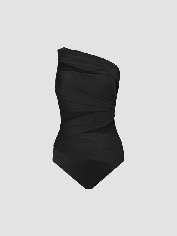 Miraclesuit Network Jena One-piece Mesh Swimsuit - Black