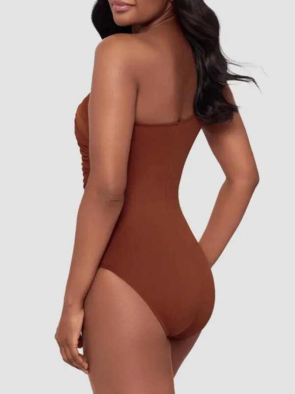 Miraclesuit Network Jena One-piece Mesh Swimsuit - Copper