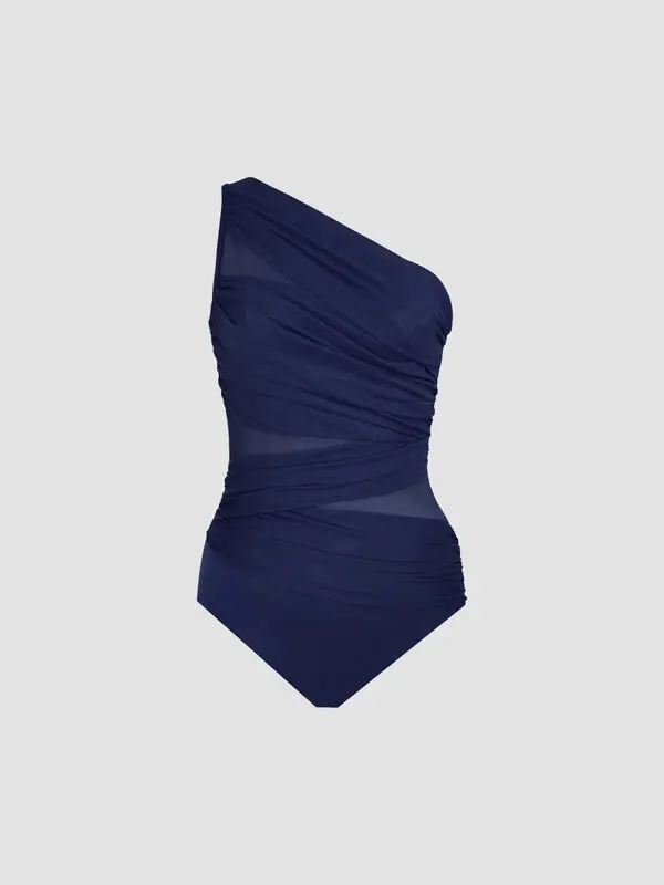 Miraclesuit Network Jena One-piece Mesh Swimsuit - Midnight