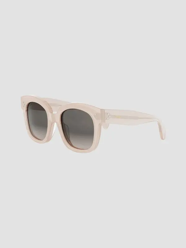 Celine 54mm Square Cat-eye Sunglasses - Gradient Brown