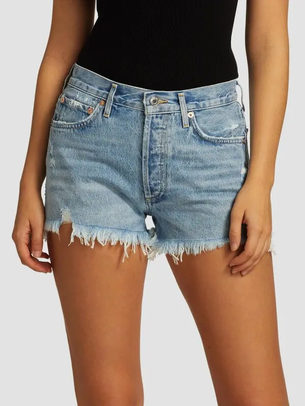 AGOLDE Parker Vintage Denim Cutoffs