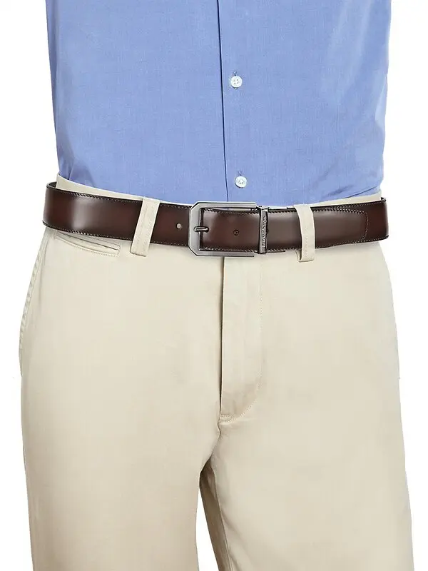 Ermenegildo Zegna Adjustable & Reversible Cut-to-size Leather Belt
